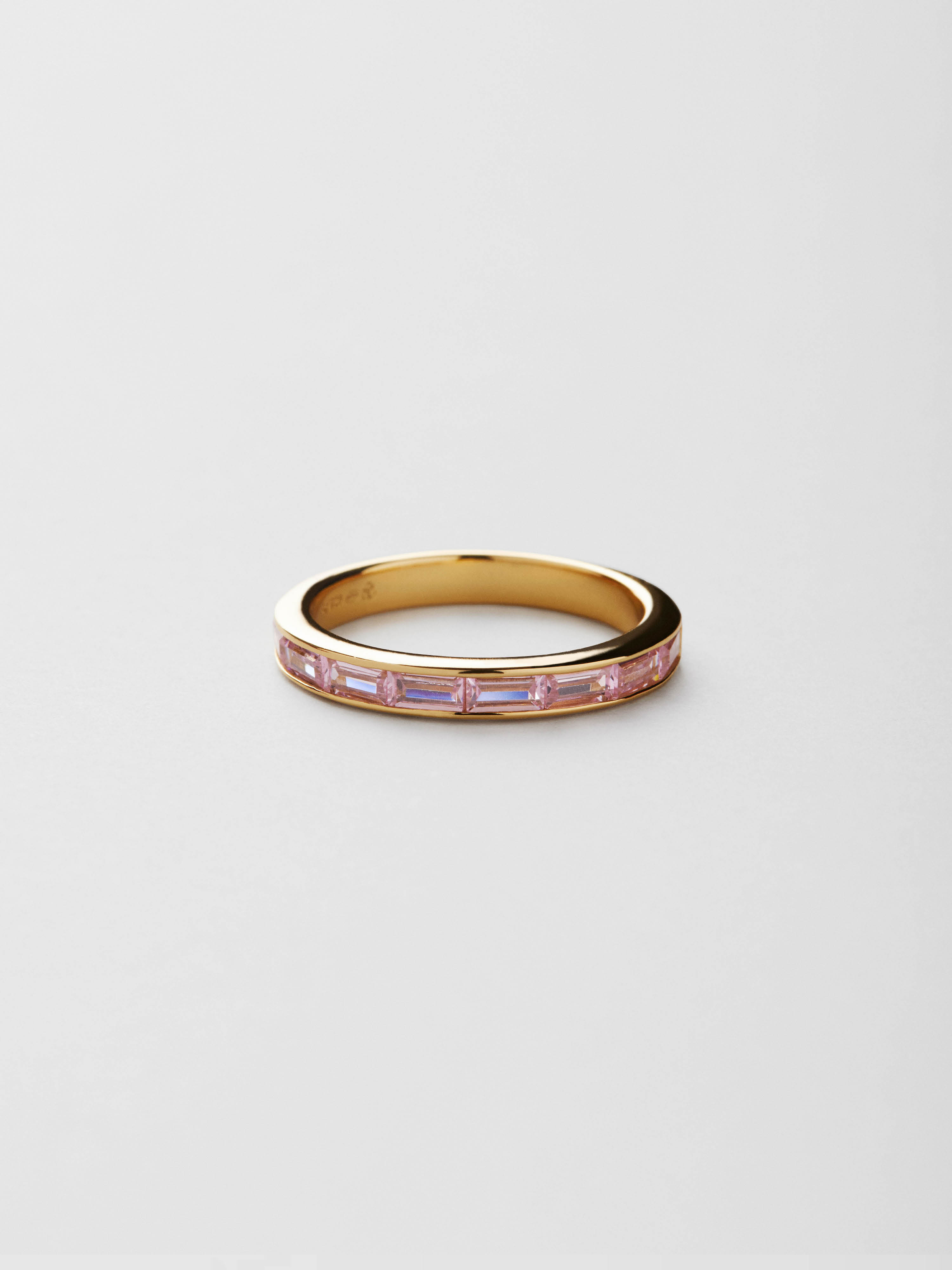 Pink eternity ring store