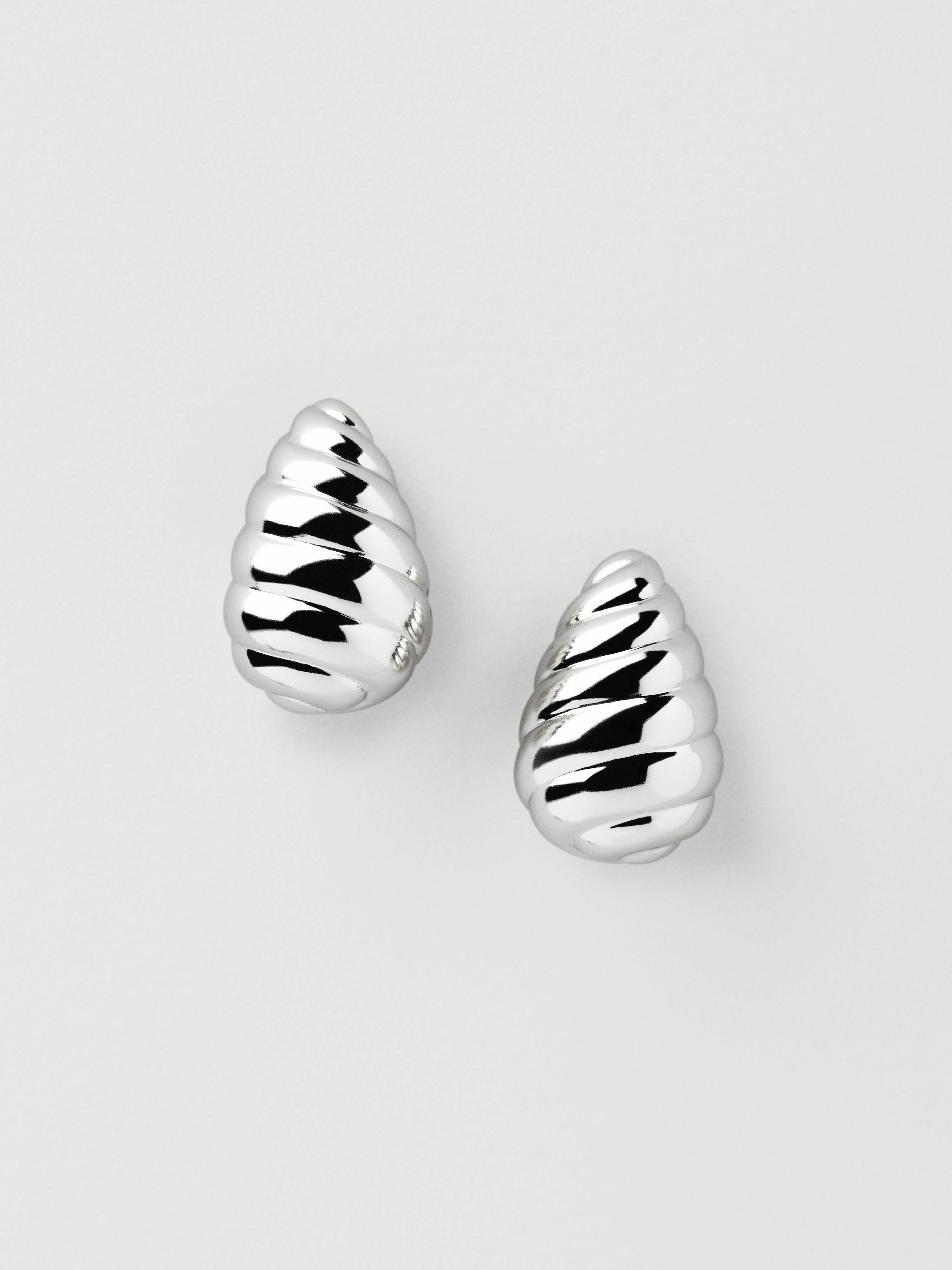 Croissant Celine Drop Studs