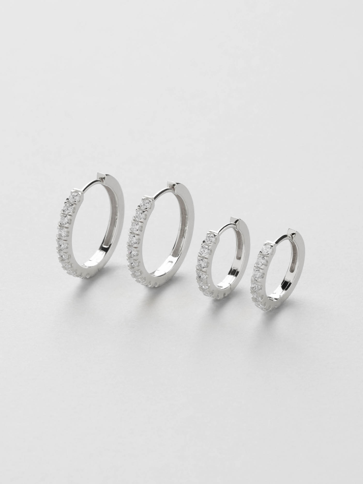 Duo Bling Hoops