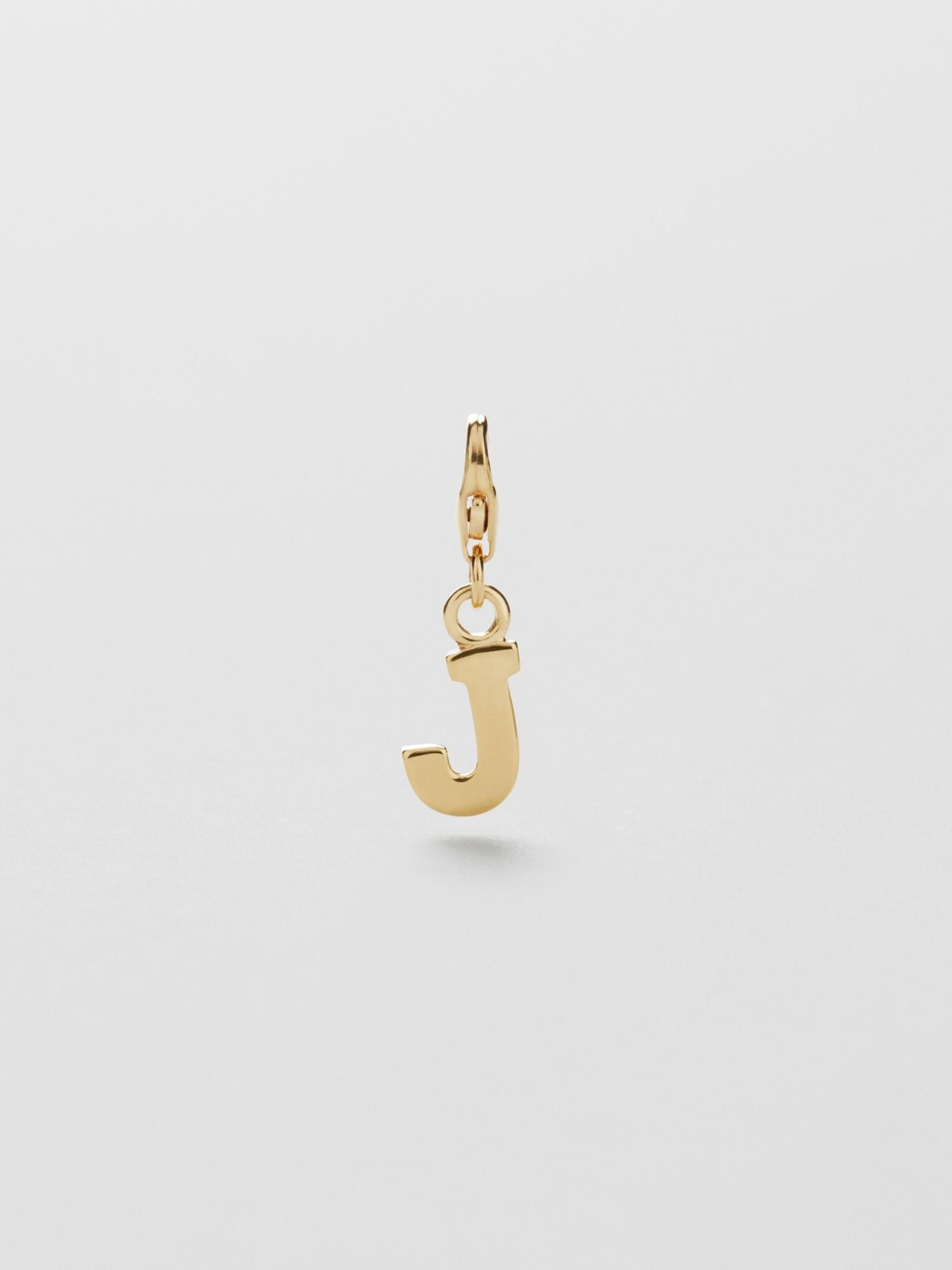 J Letter Charm