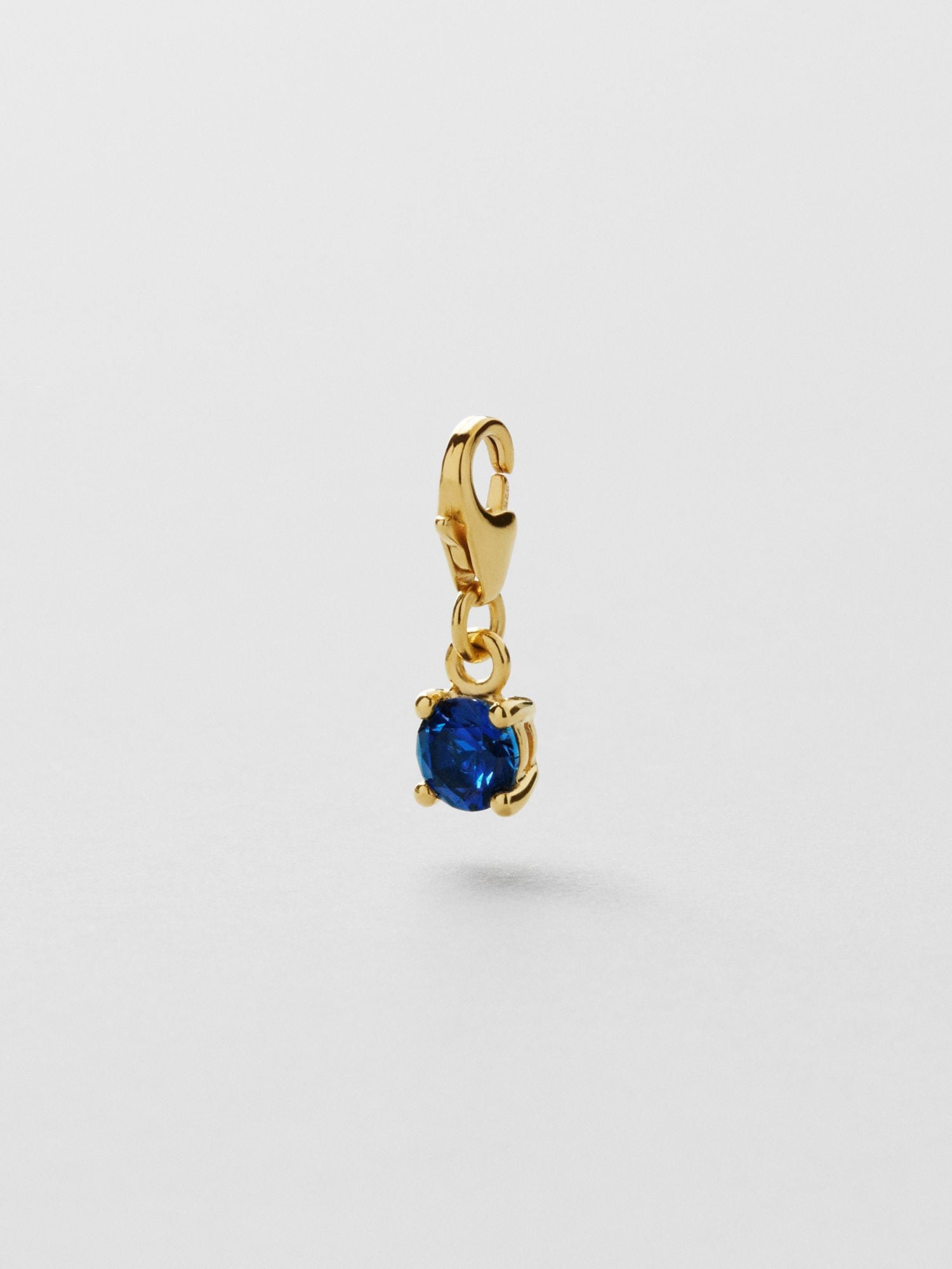 Sapphire Blue Bling Charm