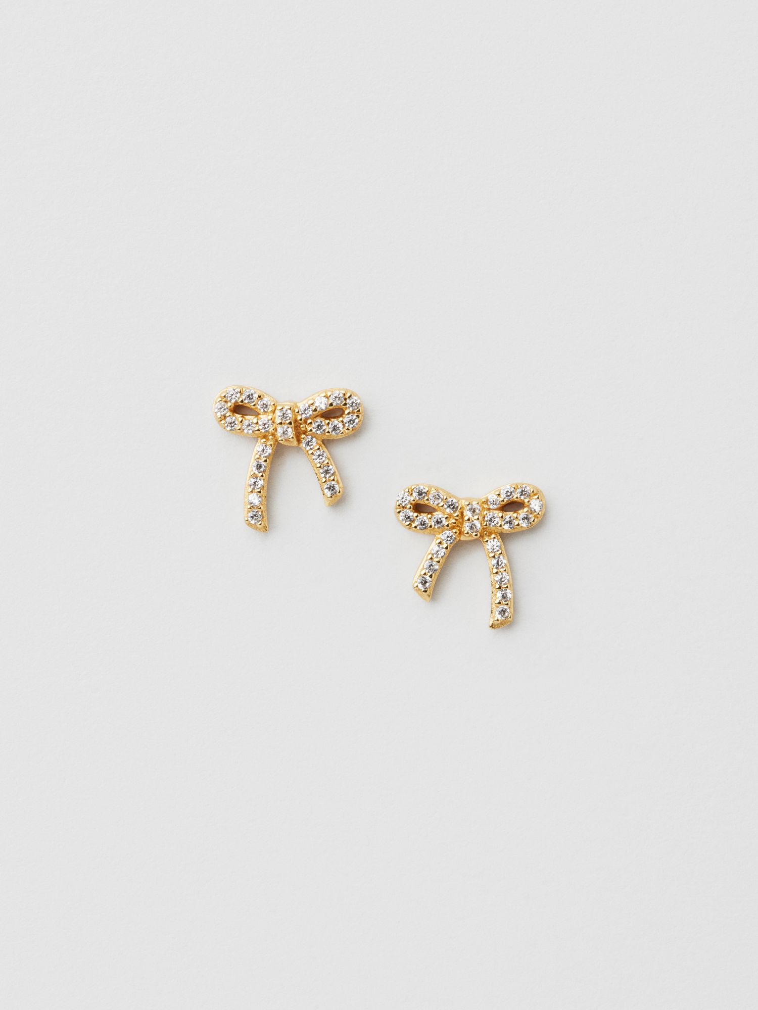 Bling Bow Studs