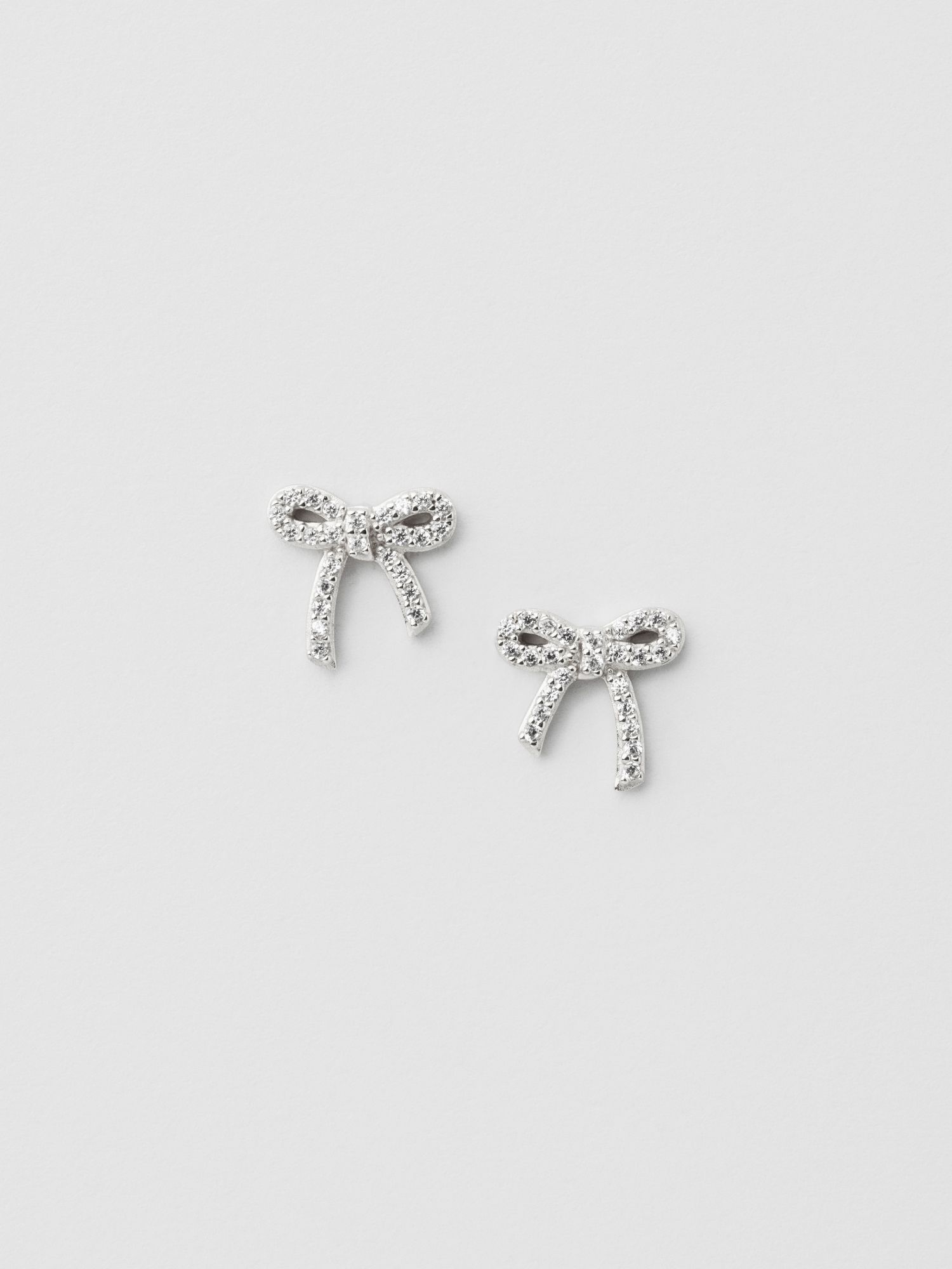 Bling Bow Studs